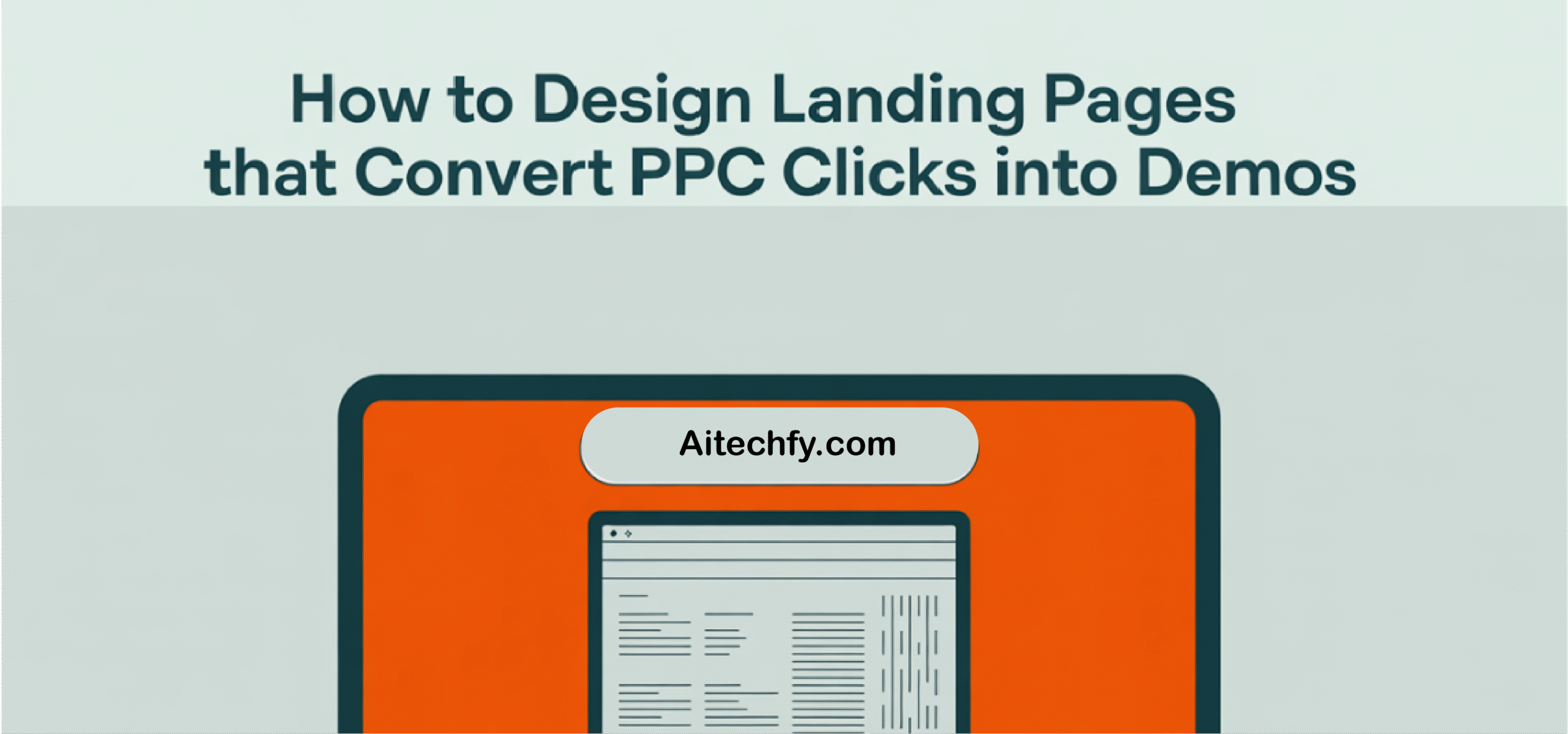 Design PPC Landing Pages That Convert Clicks Into Demos